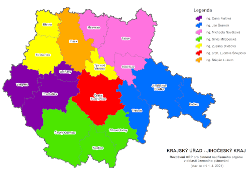 Geoportál Jihočeského kraje - Kontakty Jihočeský kraj - Územní ...